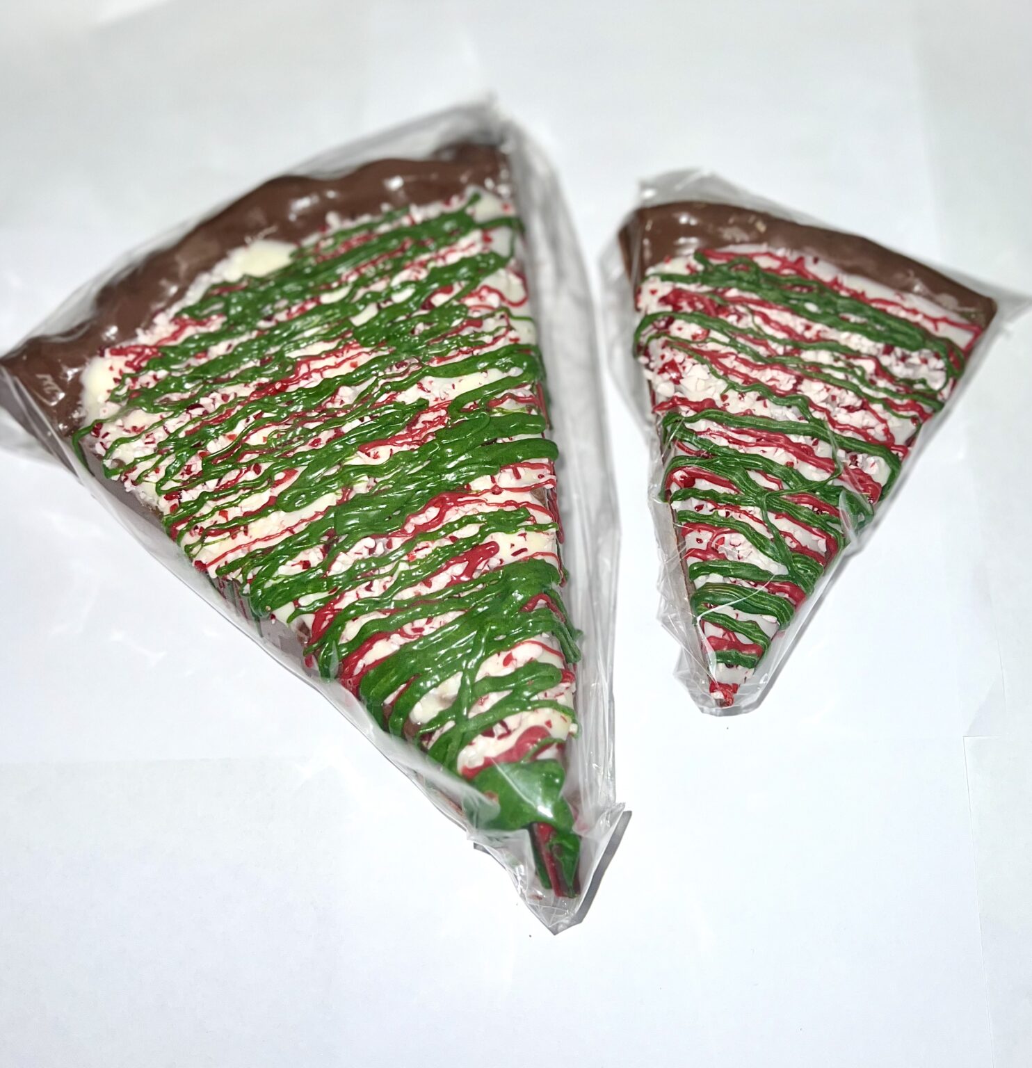 Mini Holiday Peppermint Chocolate Pizza Slice | CB Stuffer