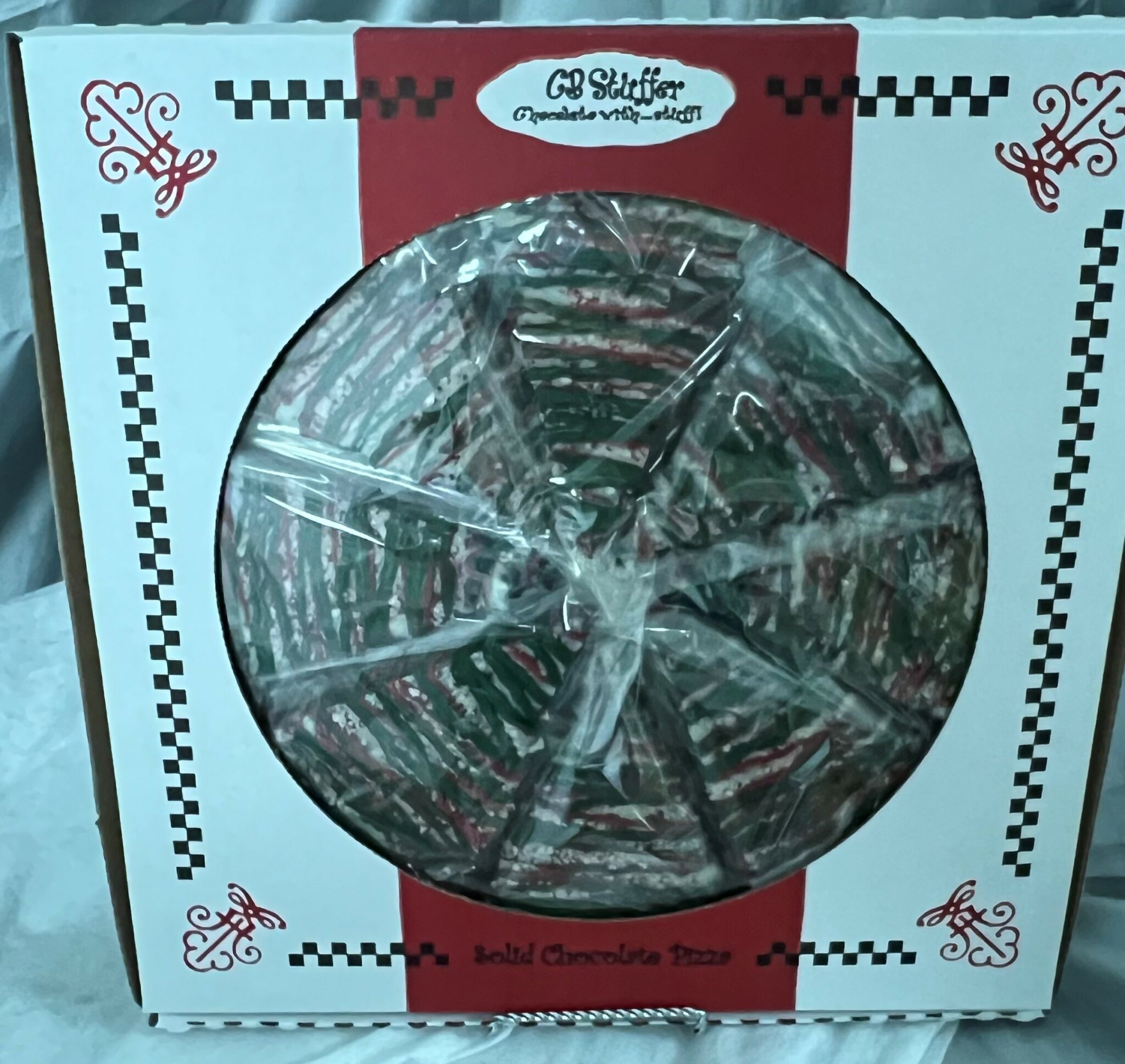 Peppermint Chocolate Pizza slices | CB Stuffer